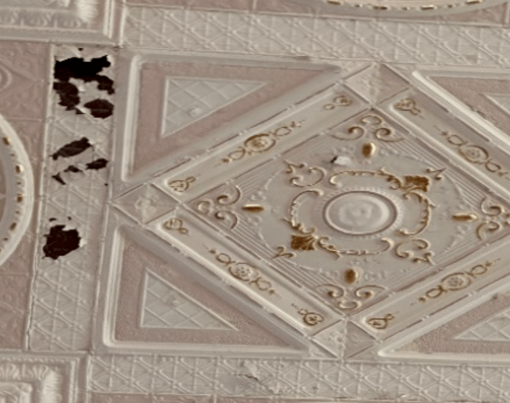 Ornamental Tin Ceiling Restoration Project at St. Mark's Church