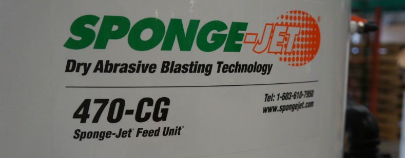 Introducing the 470 Contractor-Grade (CG) Sponge-Jet Feed Unit™