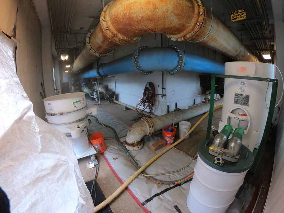 Areas Where Plants and Facilities Use Sponge-Jet