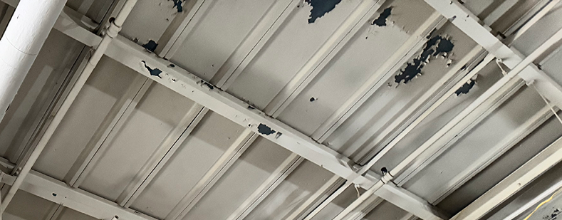 Benefits of Using Sponge-Jet on Steel Roof Decking & Galvanized Steel